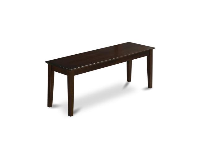 Click here for CAB-CAP-W Capri bench with wood seat in Cappuccino prices