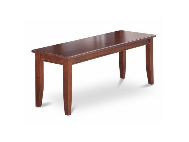 Click here for DUB-MAH-W Dudley Dining Bench with Wood Seat in Ma... prices