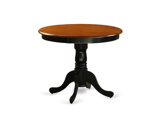 Click here for ANT-BLK-TP Antique Table 36 Round with Black and C... prices