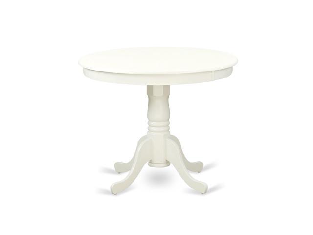 Click here for ANT-LWH-TP Antique Table 36 Round with Linen White prices