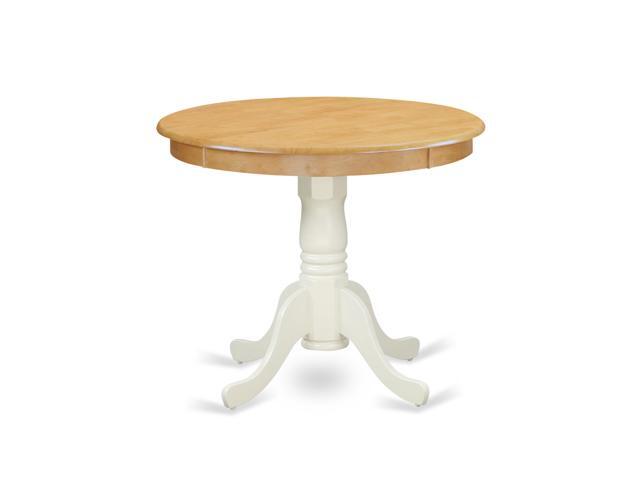 Click here for ANT-OLW-TP Antique Table 36 Round with Oak and Lin... prices