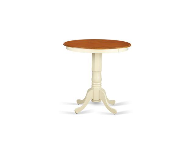 Click here for EDT-WHI-TP round counter height Table in linen whi... prices