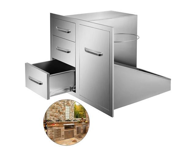 Click here for VEVOR 21.6w X 29.5h Outdoor Kitchen Bbq Island Doo... prices