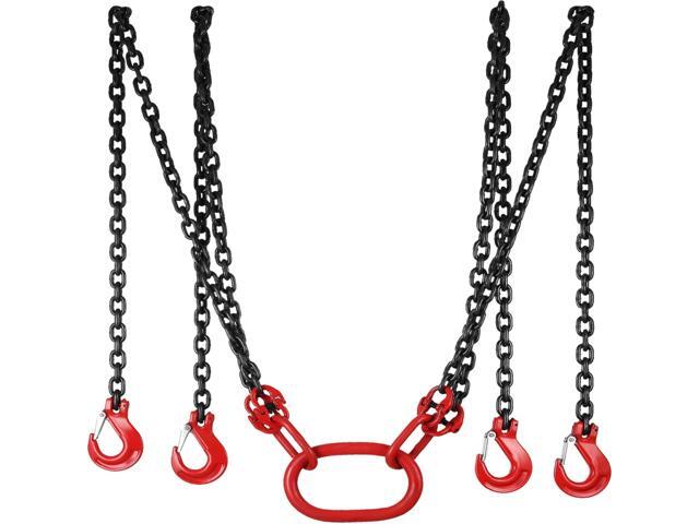 Click here for VEVOR 10ft Chain Sling With 4 Legs 5t Capacity Lev... prices