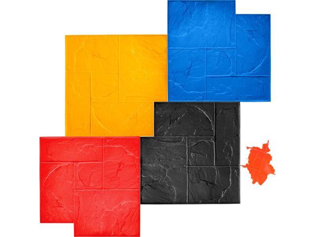 Click here for VEVOR 4PCS Concrete Texturing Skin Concrete Stamps... prices