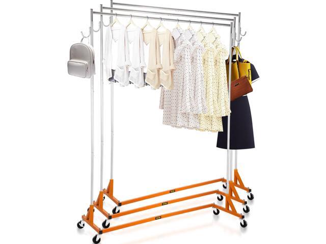 Click here for VEVOR Single Rail Z-truck Clothing Rack 65w X 23.6... prices