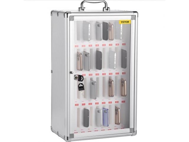 Click here for VEVOR 36 Slots Cell Phone Cabinet Silver Aluminum... prices