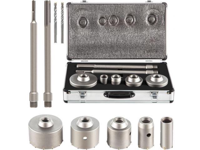 Click here for VEVOR Concrete Hole Saw Kit  1-2/11  1-3/5  2-9/16... prices