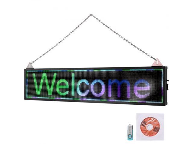 Click here for VEVOR LED Scrolling Sign  40 x 9 WiFi & USB Contro... prices