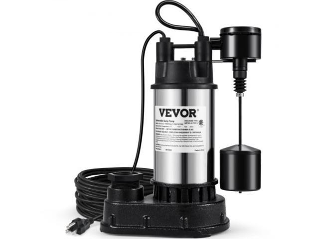 Click here for VEVOR 1.5 HP Submersible Cast Iron and Steel Sump... prices