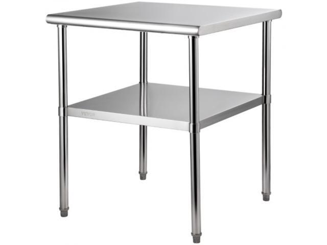 Click here for VEVOR Stainless Steel Prep Table  30 x 30 x 36 Inc... prices