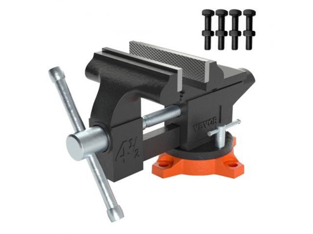 Click here for VEVOR 4.5 Bench Vise w/ Anvil 240Swivel Base Heavy... prices