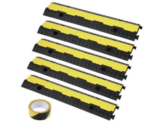 Click here for 5-Piece Rubber Cable Guard  Dual Channel  12000 lb... prices