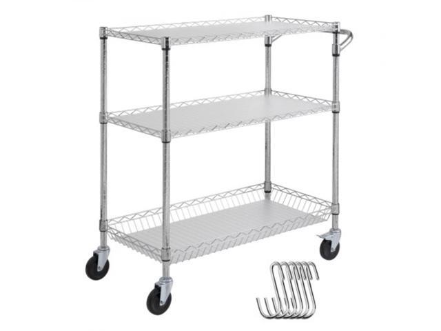 Click here for VEVOR 3-Tier Utility Cart Rolling Cart on Wheels 3... prices