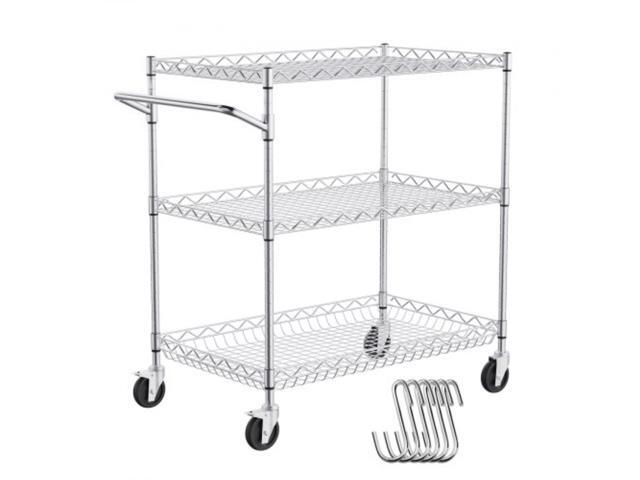 Click here for VEVOR 3-Tier Utility Cart Rolling Cart on Wheels 3... prices