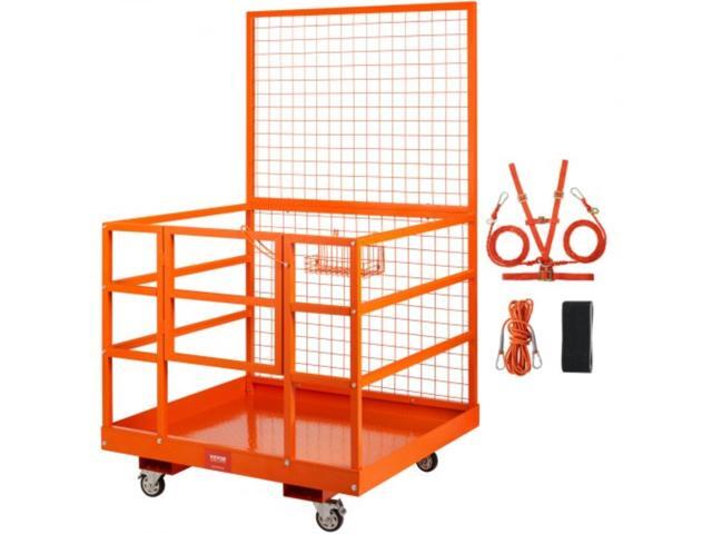 Click here for VEVOR Forklift Safety Cage Work Platform 43X45in 1... prices