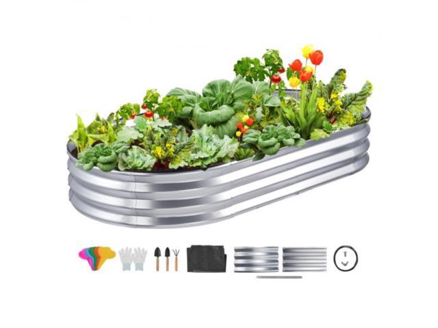 Click here for VEVOR Raised Garden Bed  70.9x35.4x11 inch Galvani... prices