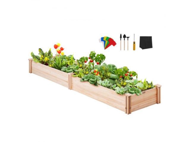 Click here for VEVOR Wooden Raised Garden Bed Planter Box 94.5x23... prices
