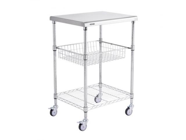 Click here for VEVOR 3-Tier Utility Cart Rolling Cart on Wheels 2... prices