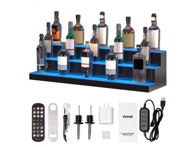 Click here for VEVOR LED Lighted Liquor Bottle Display  3 Tiers 4... prices