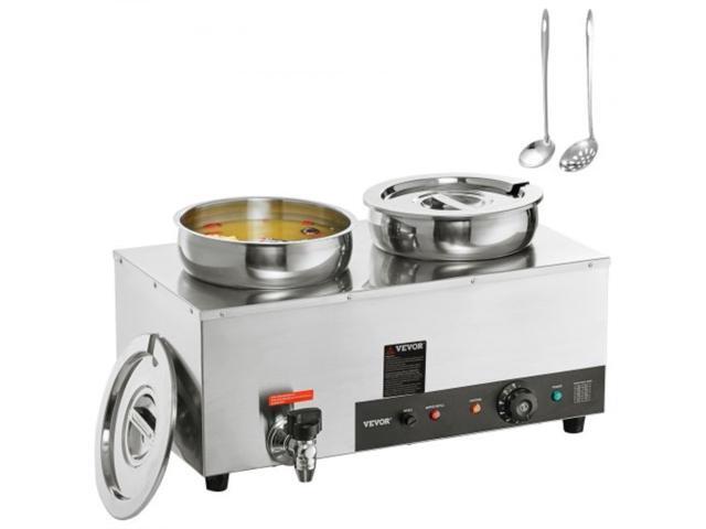 Click here for VEVOR Electric Soup Warmer  Dual 7.4QT Stainless S... prices