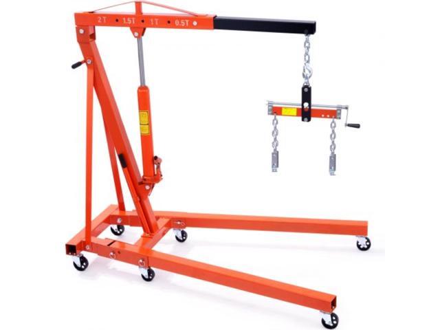 Click here for VEVOR Hydraulic Engine Hoist with Lever  2 Ton/440... prices