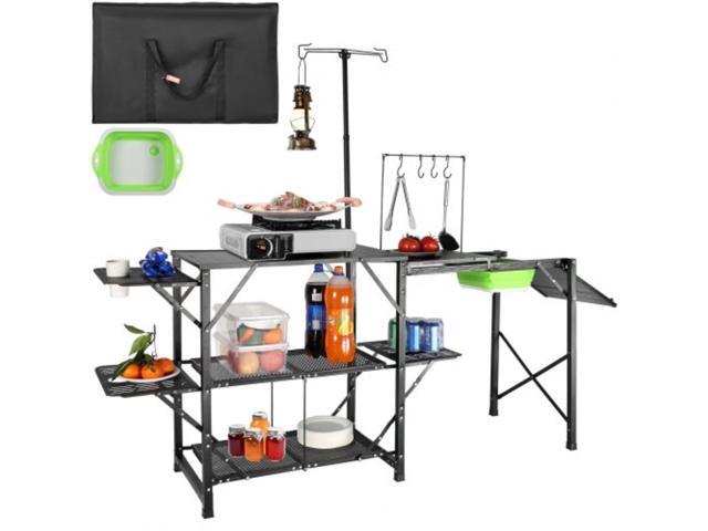Click here for VEVOR Camping Kitchen Table  One-piece Folding Por... prices