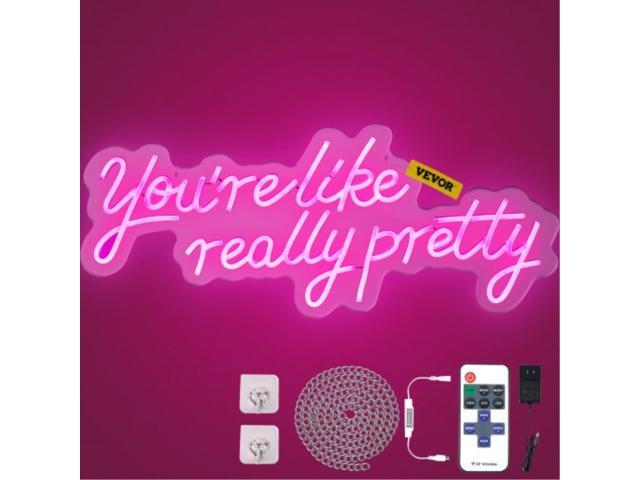 Click here for VEVOR Youre Like Really Pretty Neon Sign  27.5 x 1... prices
