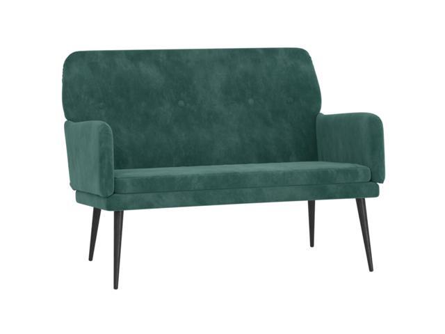 Click here for vidaXL Bench Dark Green 42.5x31.1x31.1 Velvet prices