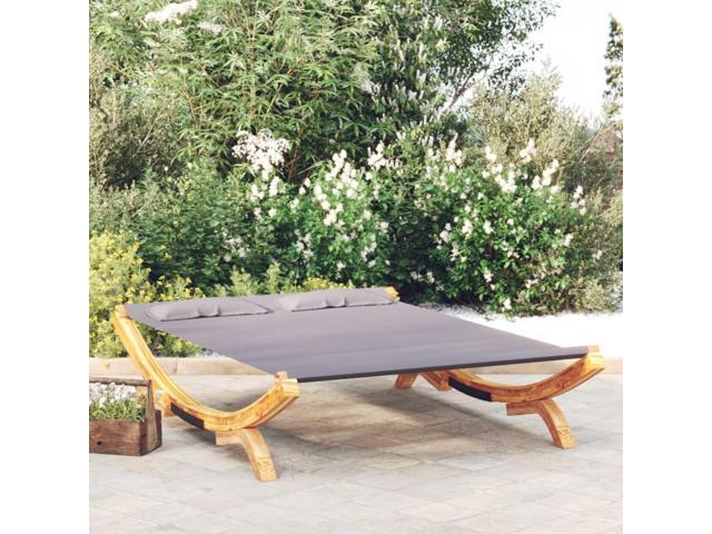Click here for vidaXL Patio Lounge Bed 65x74.2x18.1 Solid Bent Wo... prices