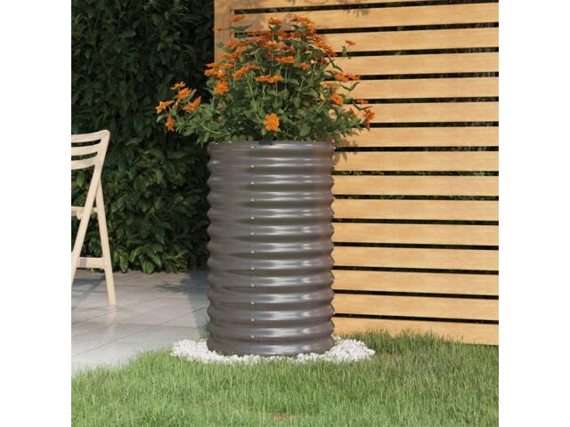 Click here for vidaXL Garden Planter Powder-coated Steel 15.7x15.... prices