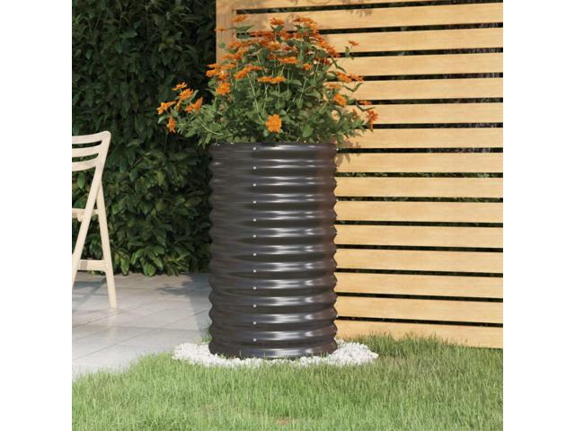 Click here for vidaXL Garden Planter Powder-coated Steel 15.7x15.... prices
