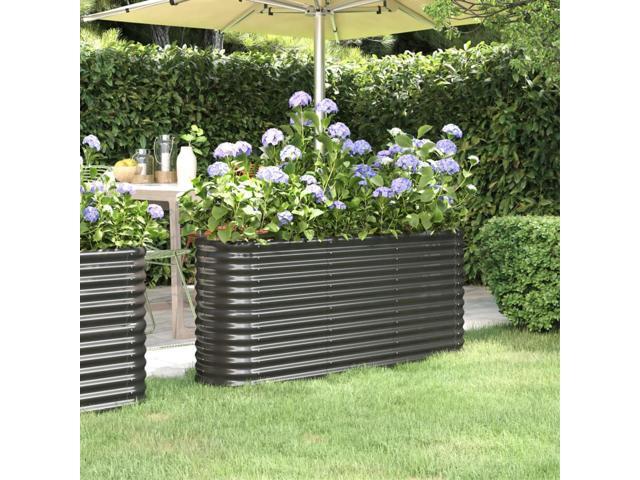 Click here for vidaXL Garden Raised Bed Powder-coated Steel 59.8x... prices
