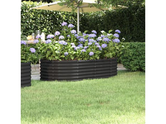Click here for vidaXL Garden Raised Bed Powder-coated Steel 59.8x... prices