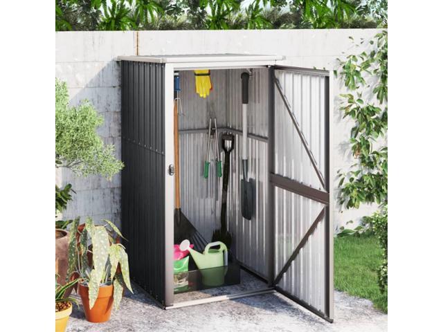 Click here for Garden Tool Shed Anthracite 34.6x35x63.4 Galvanize... prices