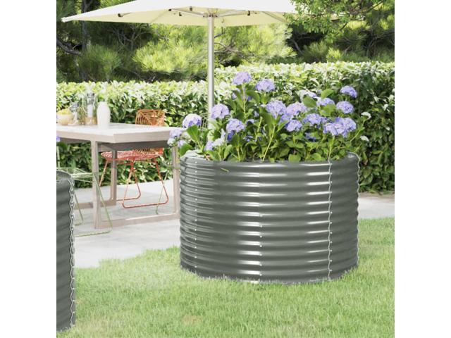 Click here for vidaXL Garden Raised Bed Powder-coated Steel 39.4x... prices