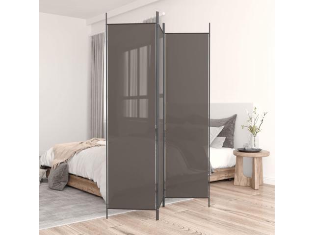 Click here for vidaXL 3-Panel Room Divider Anthracite 59.1x86.6 F... prices
