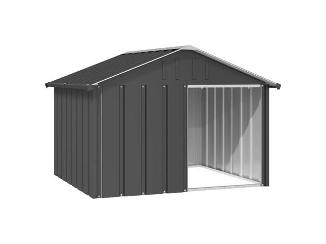 Click here for vidaXL Dog House Anthracite 45.9x40.6x32.1 Galvani... prices