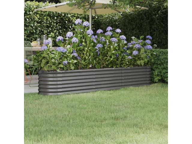 Click here for vidaXL Patio Raised Bed Powder-coated Steel 88.2x1... prices