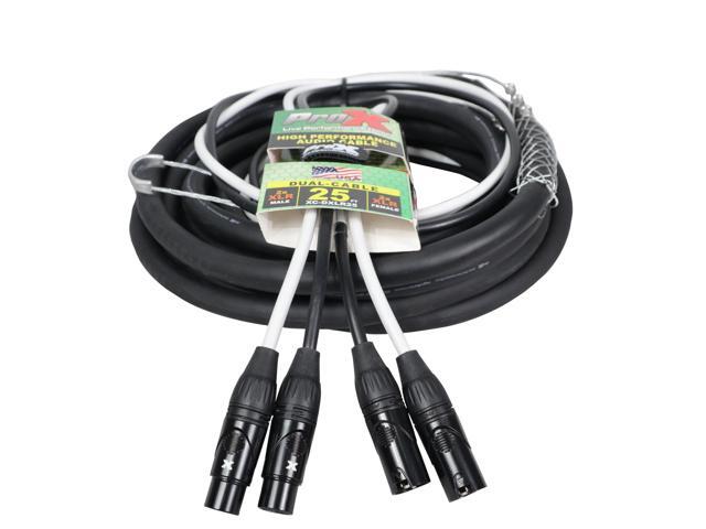 Click here for 25 Ft. Balanced Dual XLR-M to Dual XLR-F High Perf... prices