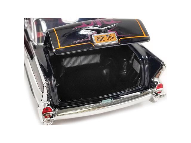 Click here for 1957 Chevrolet Bel Air Black with Flames and Pinst... prices