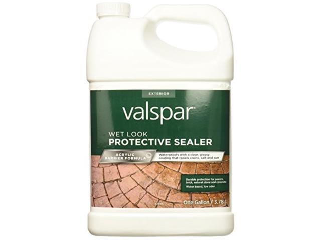 Click here for 1668953 WET LOOK SEALER GLS 1GAL Valspar Clear Acr... prices