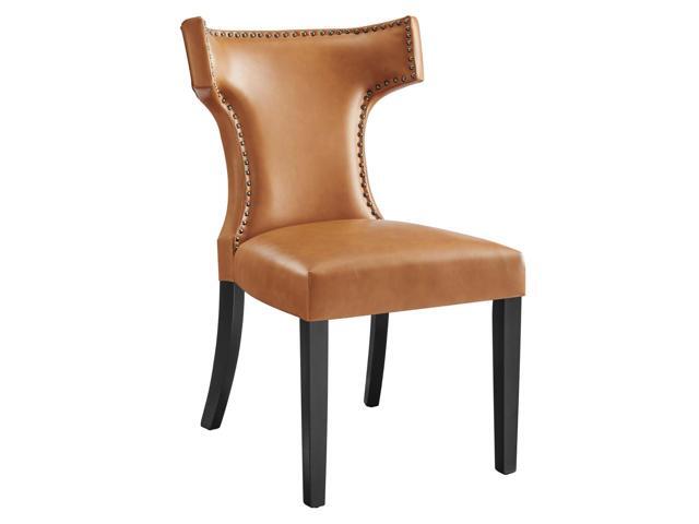 Click here for Curve Vegan Leather Dining Chair prices