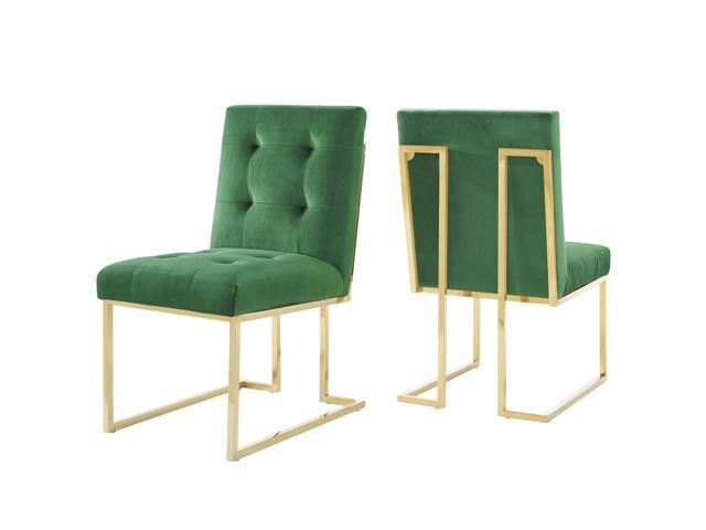 Click here for Privy Gold Stainless Steel Performance Velvet Dini... prices