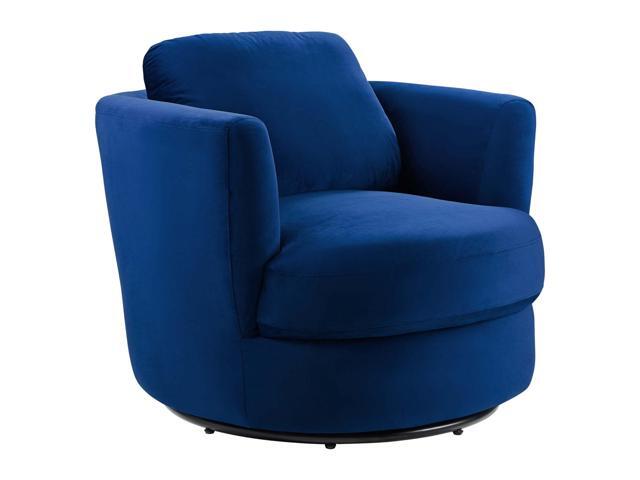 Click here for Pirouette Performance Velvet Swivel Armchair Navy prices