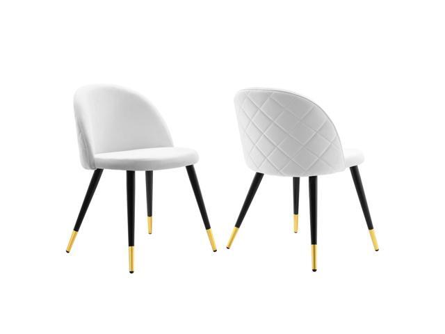 Click here for Cordial Performance Velvet Dining Chairs - Set of... prices