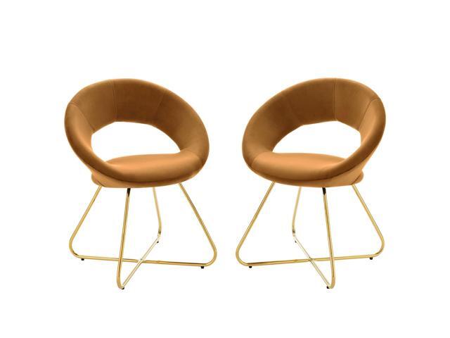 Click here for Nouvelle Performance Velvet Dining Chair Set of 2 prices