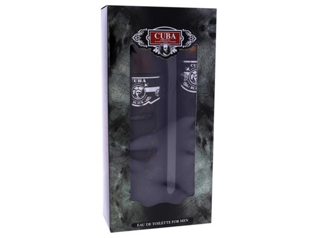 Click here for Cuba Black by Cuba for Men - 2 Pc Gift Set 3.3oz E... prices