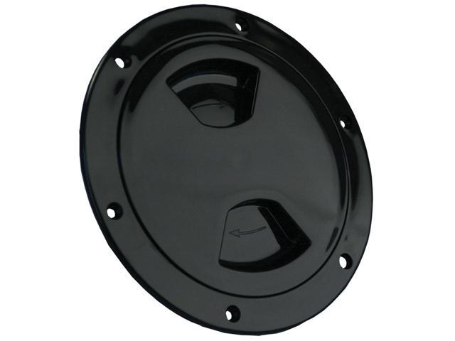 Click here for JR Products 31015 Access/Deck Plate - 4  Black prices