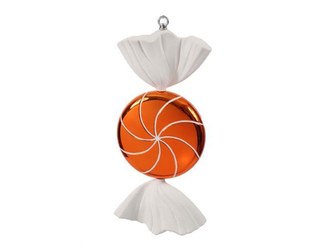 Click here for Vickerman 18.5 Orange White Swirl Candy - M110708 prices